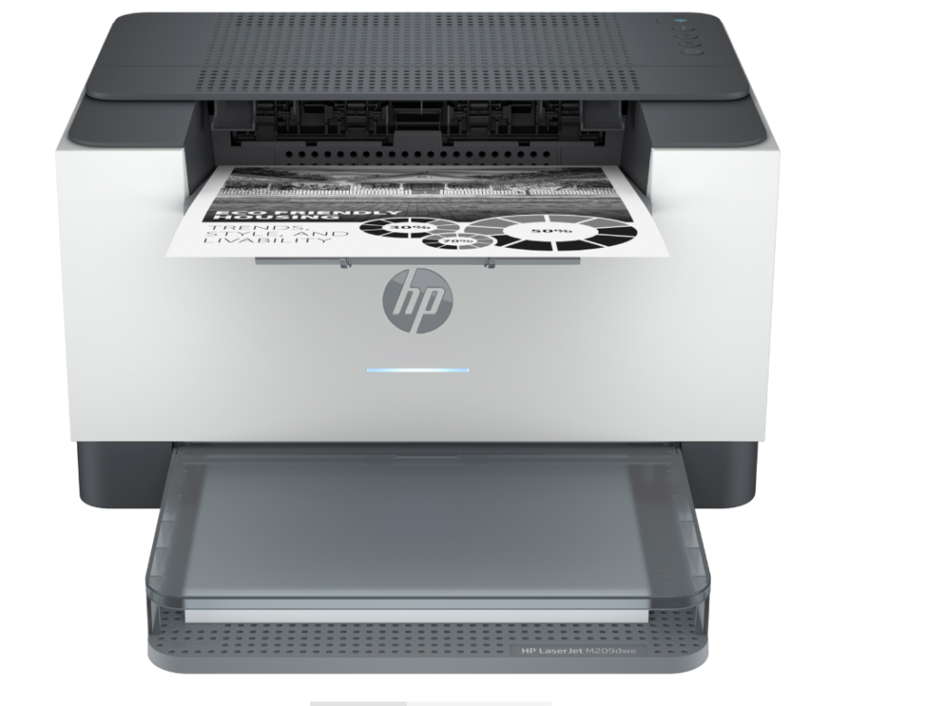 HP LaserJet M209dwe Printer WITH INK NEW – BY-TECH